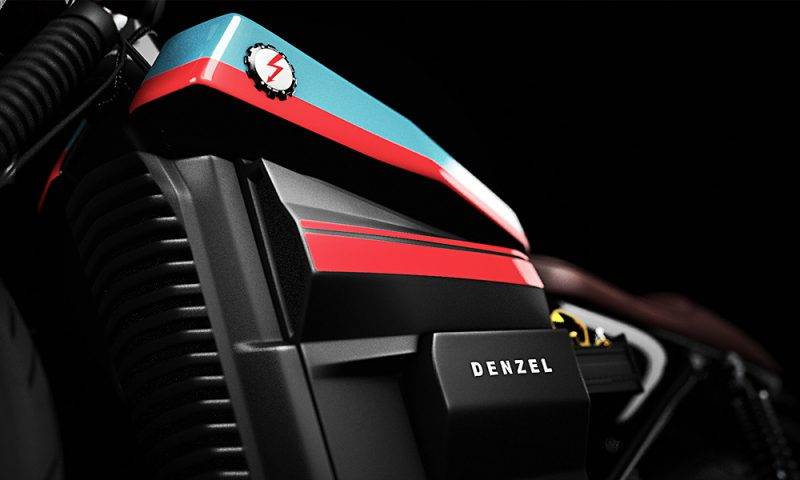 Denzel Model ELectric Cafe Racer 1 - модель электробайка, описание ...