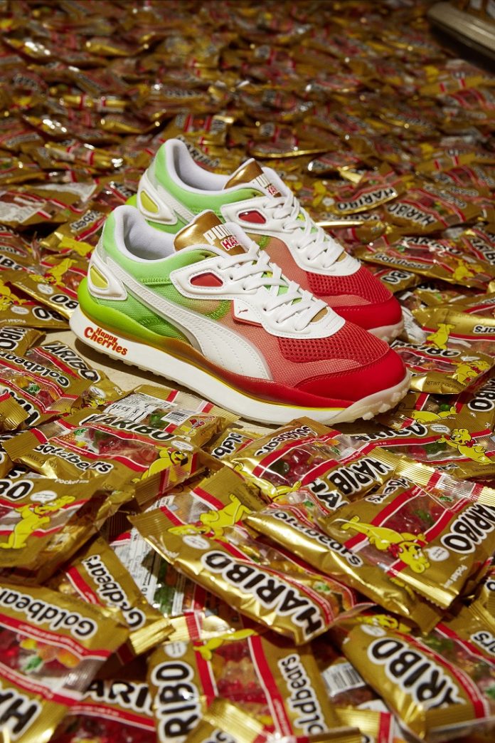 PUMA x HARIBO - коллекция одежды и кроссовок, коллаборация