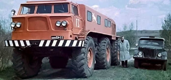 Автомобиль ЗИЛ-Э167 - история создания грузовика и вездехода, фото и видео