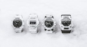 Casio G-SHOCK Grunge Snow Camouflage - коллекция часов