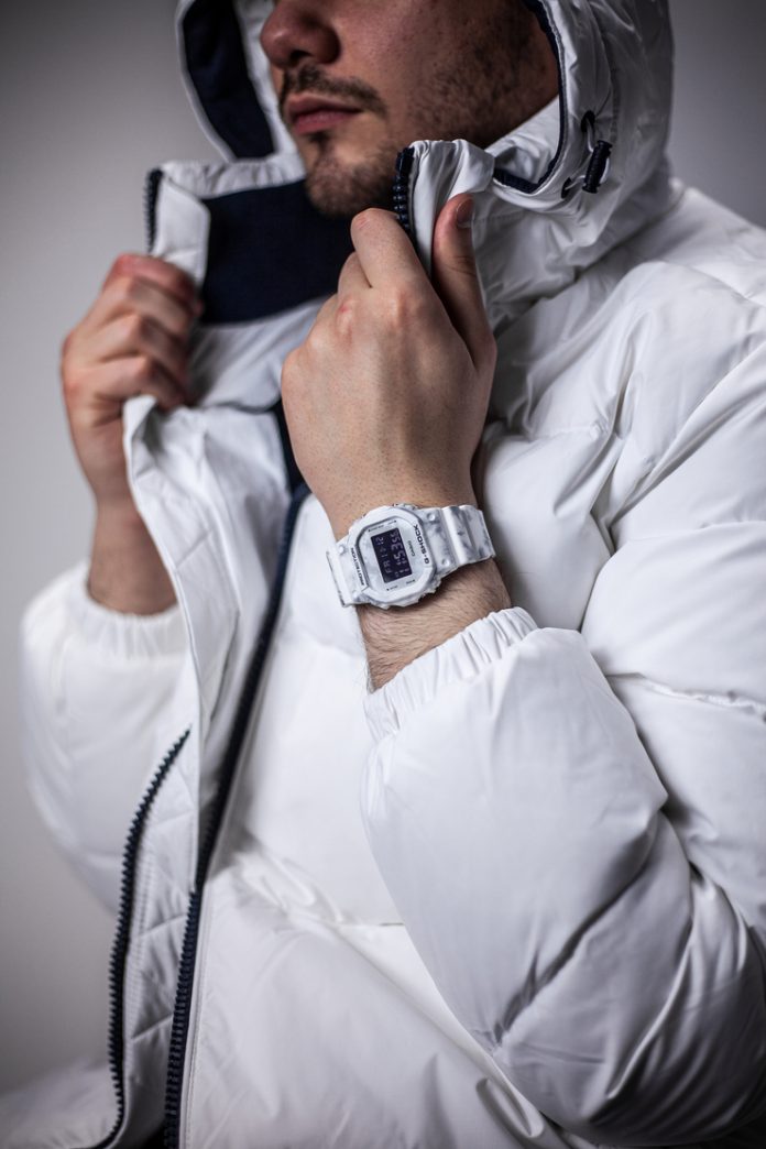 Casio G-SHOCK Grunge Snow Camouflage - коллекция часов