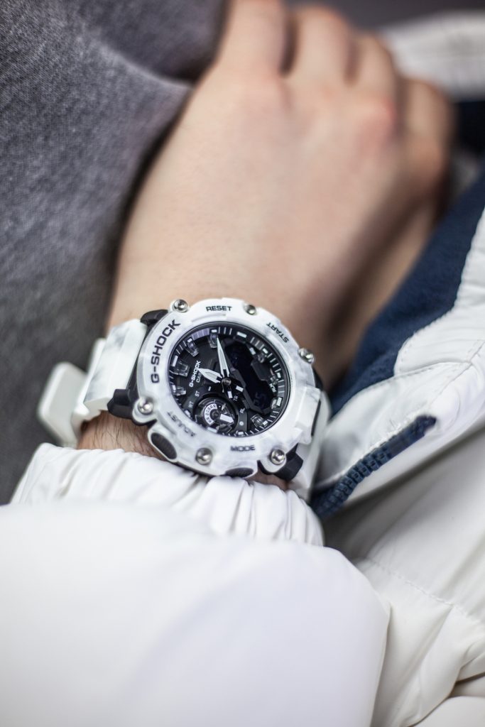 Casio G-SHOCK Grunge Snow Camouflage - коллекция часов