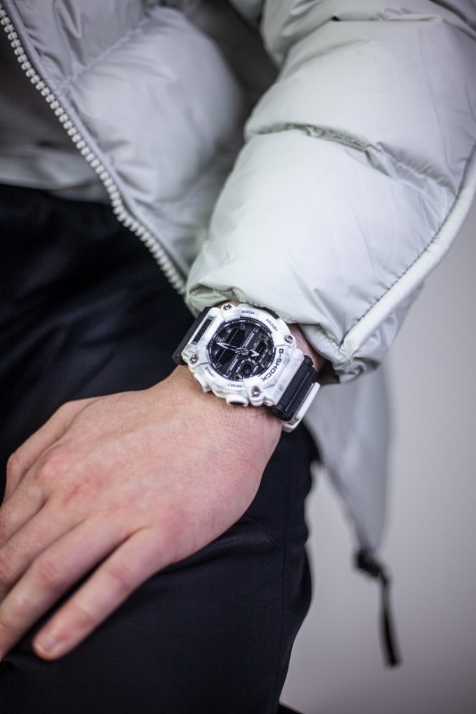 Casio G-SHOCK Grunge Snow Camouflage - коллекция часов