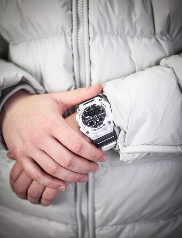 Casio G-SHOCK Grunge Snow Camouflage - коллекция часов