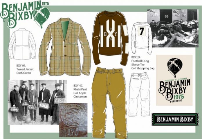 Benjamin Bixby - история бренда одежды