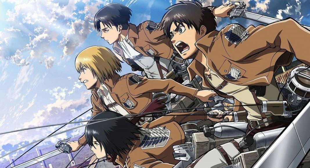 Атака титанов - отзыв на мультсериал, обзор мультфильма Shingeki no kyojin