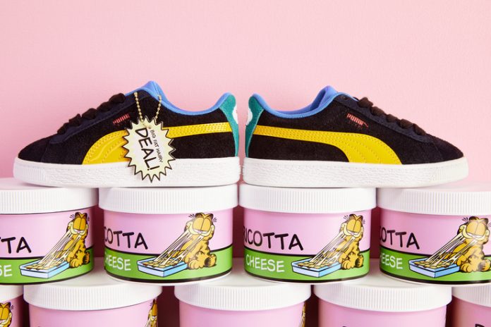 PUMA x GARFIELD - коллекция одежды и кроссовок