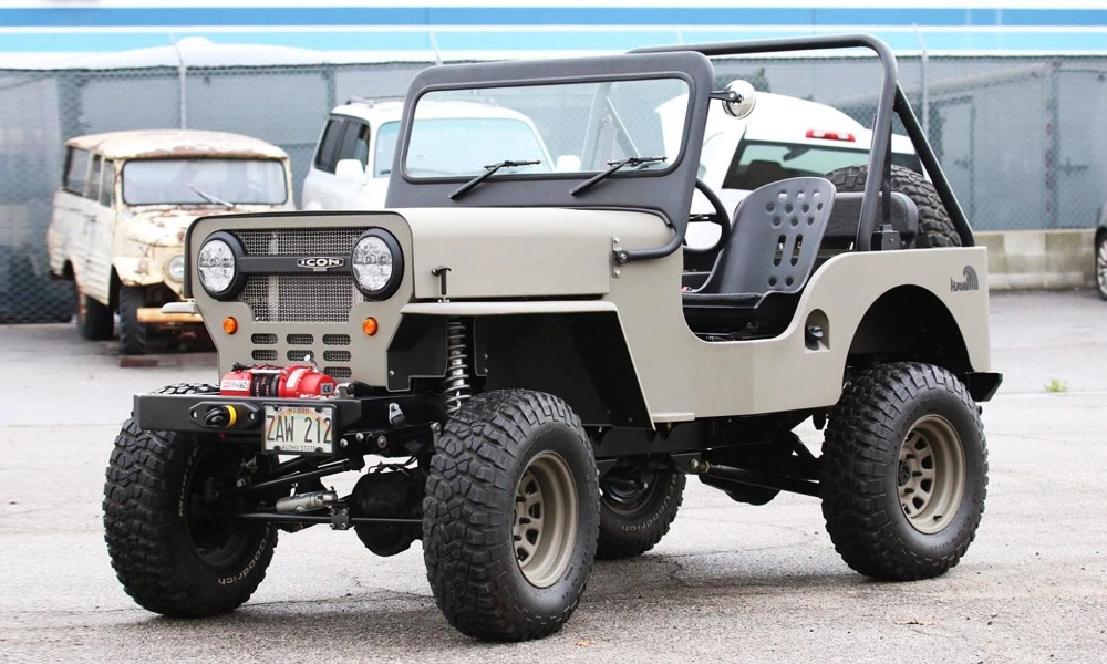 Автомобиль ICON 2012 Jeep CJ3B - фото и описание