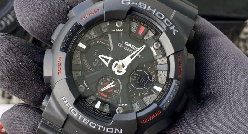 Casio G-SHOCK GA 120 - история модели часов