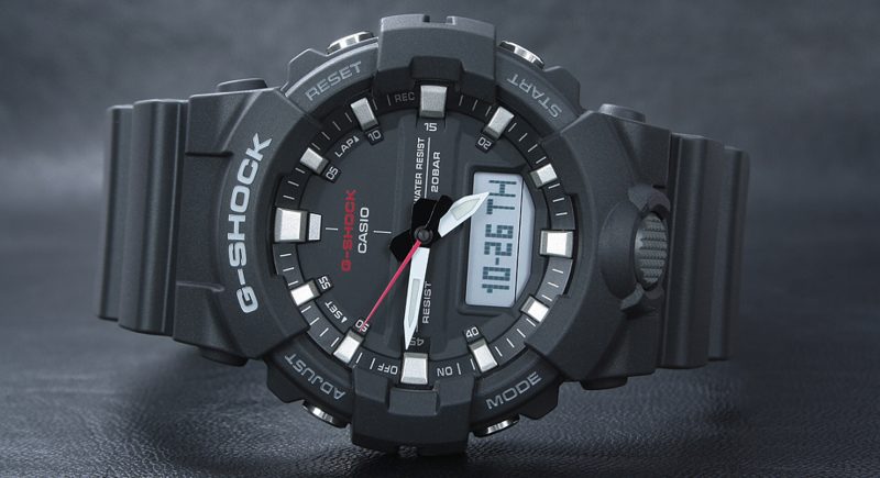 Casio G-SHOCK GA 800 - история модели часов Касио Га 800