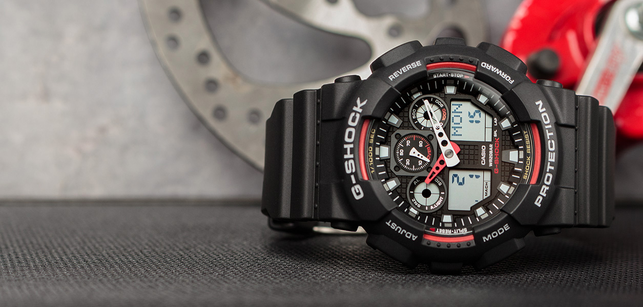Casio G-SHOCK GA-100 - история модели часов
