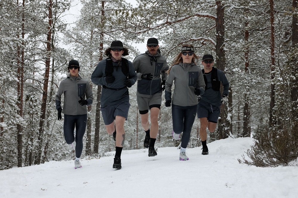 Коллекция PUMA Seasons в съемке с MINT RUNNING CLUB